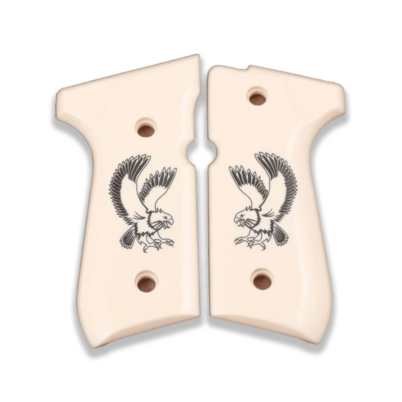 KSD-Brand-Beretta-92FS-92-A1-92G-92D-96-M9-Compatible-Ivory-Acrylic ...