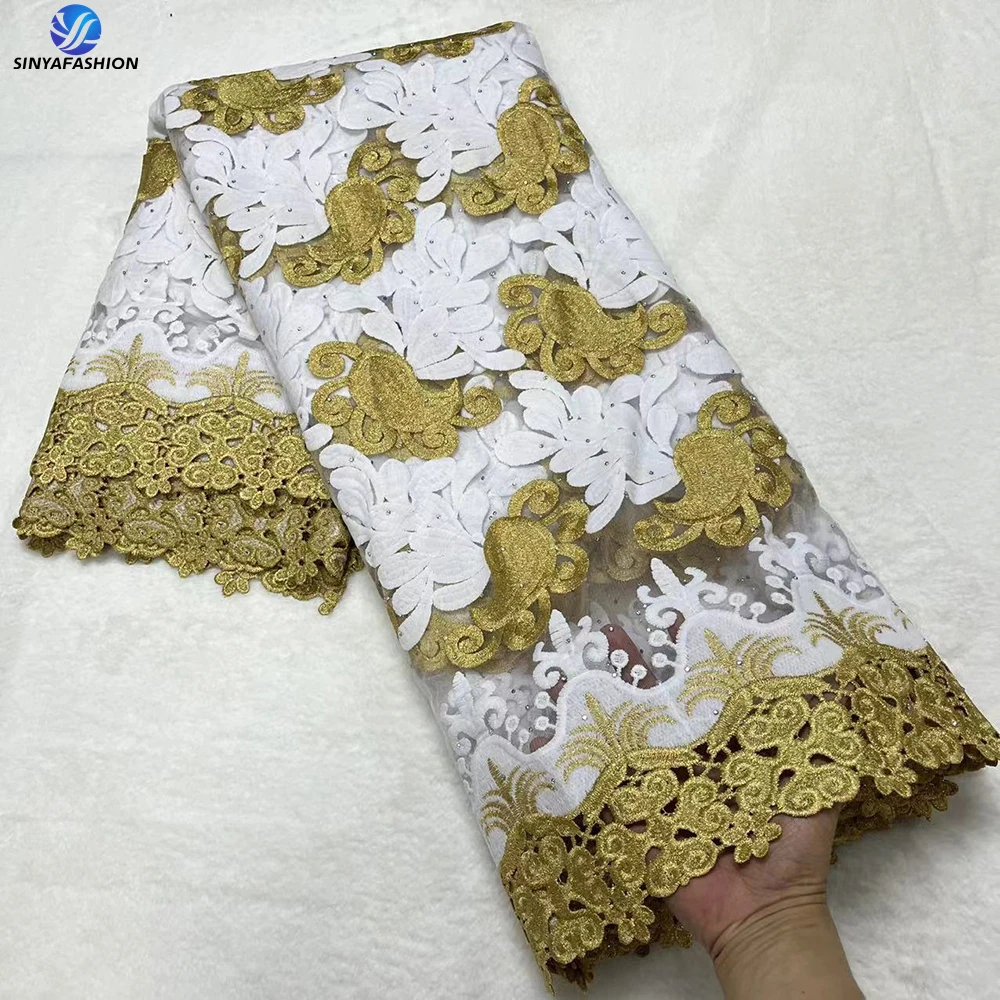 Tim-Fashion-NIgerian-French-Embroidered-Tulle-Lace-Fabric-For-Wedding ...