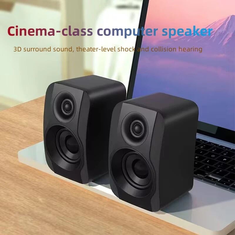 Multimedia-computer-speaker-3Dsurround-cinema-level-Home-wired ...