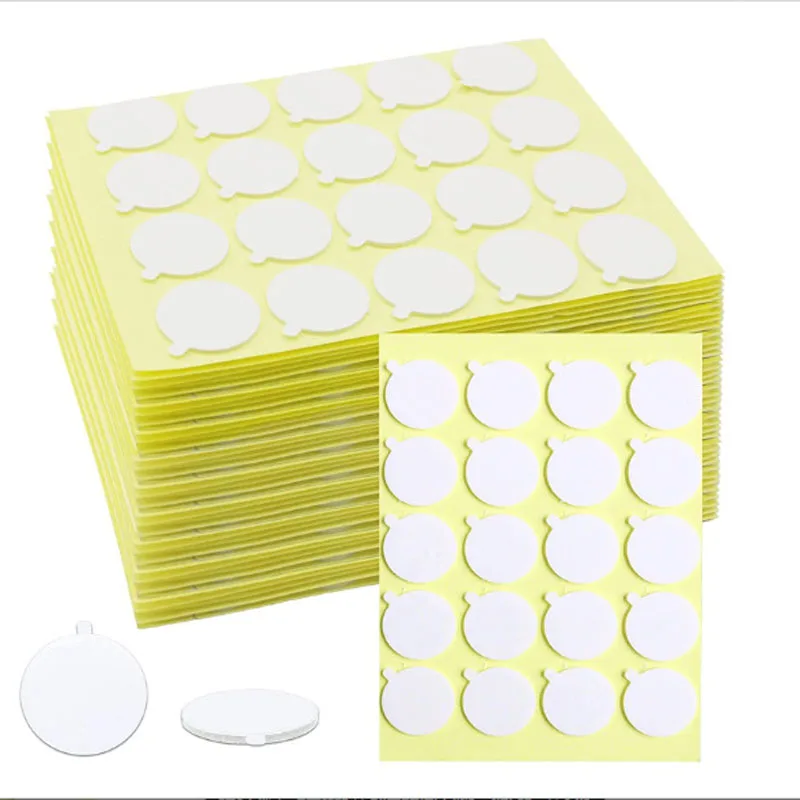 240PCS-Candle-Wick-Stickers-Adhesive-Heat-Resistance-Foam-Double-sided ...