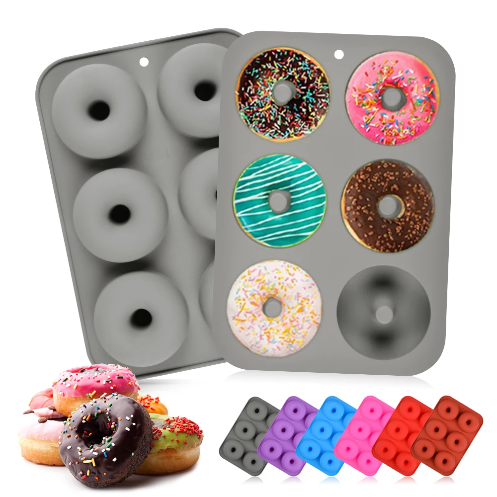Silicone-Donut-Mold-Non-Stick-Doughnut-Pastry-Molds-Baking-Pan ...