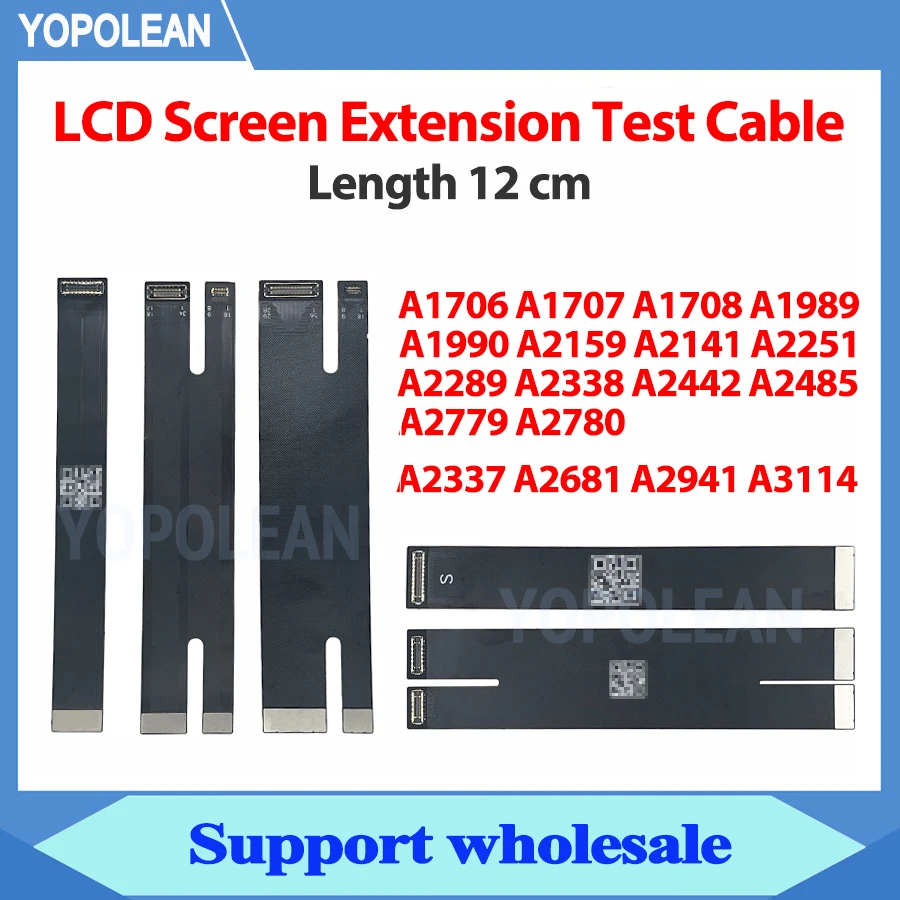 LCD Screen Display Extension Test Repair Flex Cable For Macbook Pro Air ...