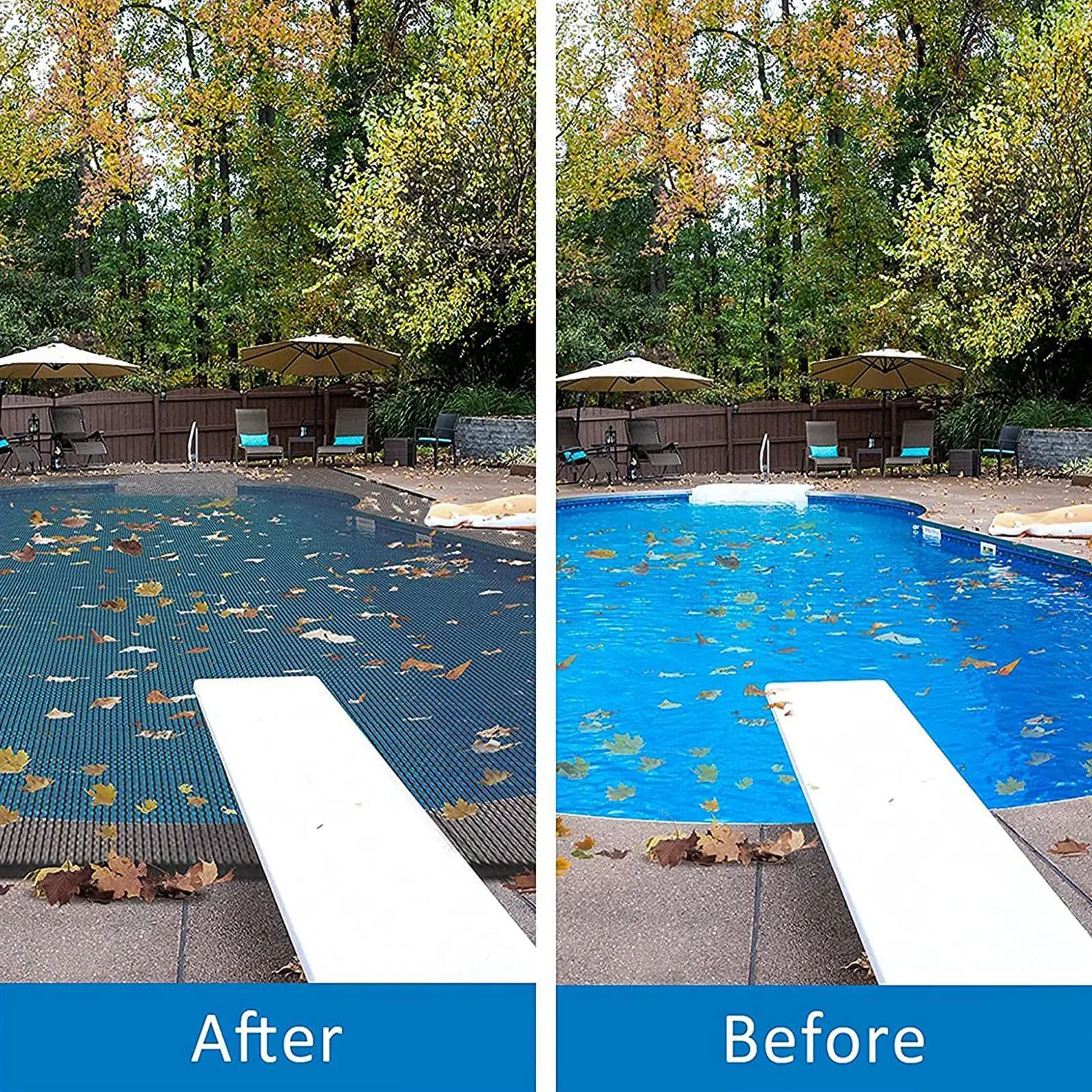 Leaf Netting Pool Leaf Screen Cover For Inground And Aboved Ground ...