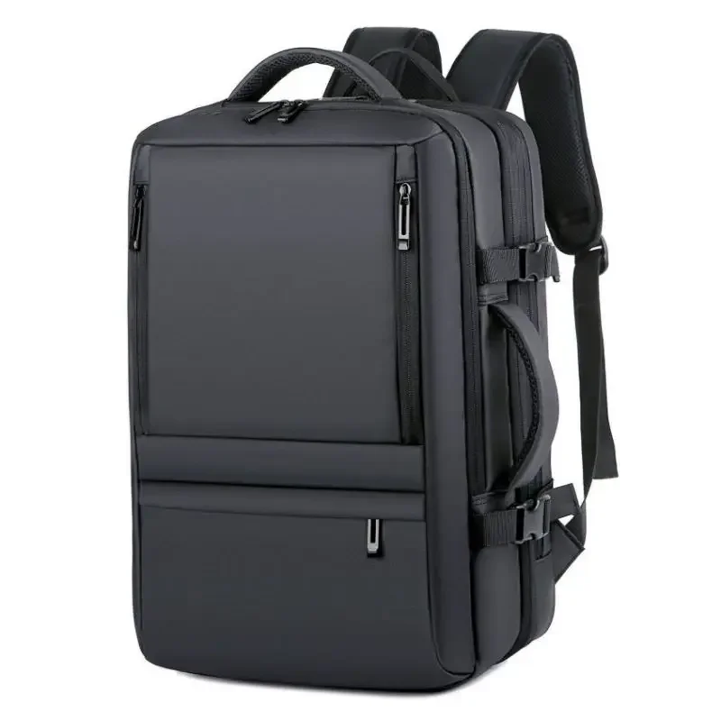 17 Inch Laptop Bag Men's Extensible Business Travel Backpack With USB ...