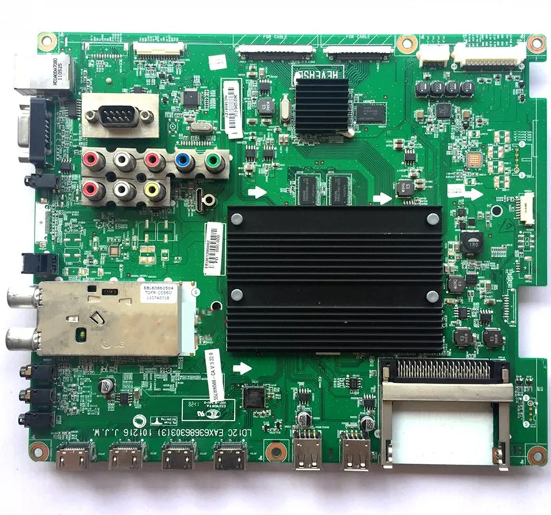 FOR LG 55LW6500-CA motherboard EAX63686303 working LC550EUF Good Test ...