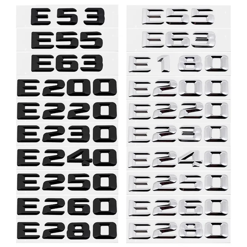 Tailgate-Trunk-Lid-Emblem-Badge-Logo-For-E-Class-W210-W211-E43-E53-E63 ...