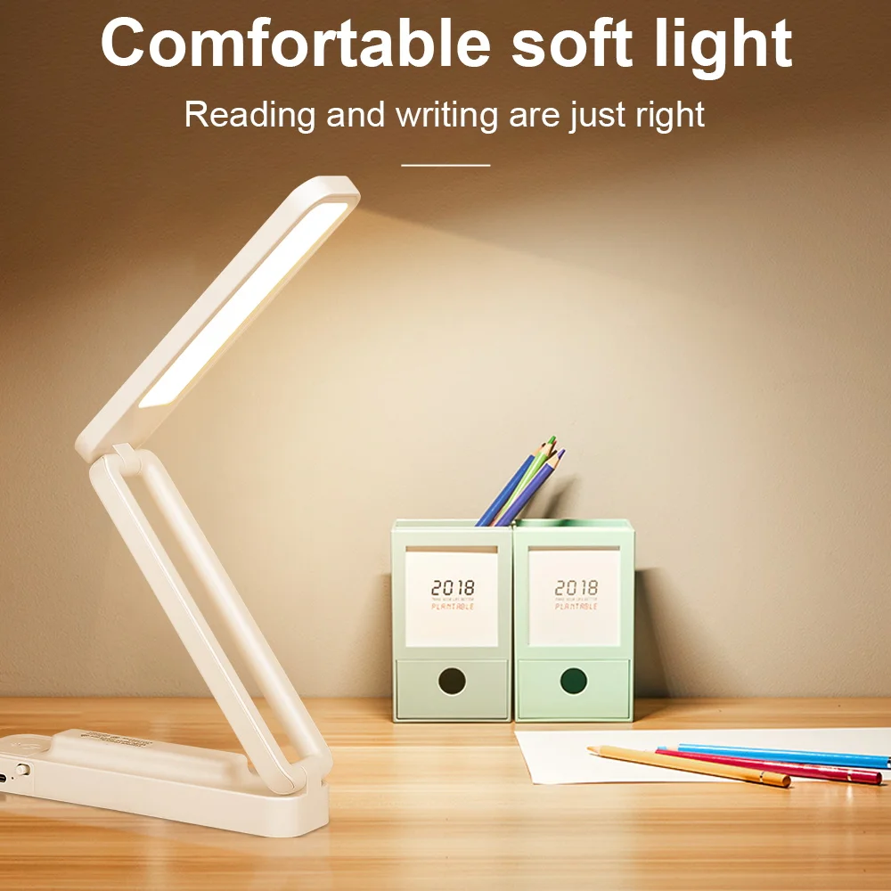 Rechargeable-Night-Light-Folding-LED-Touch-Table-Lamp-Dimmable-Home ...