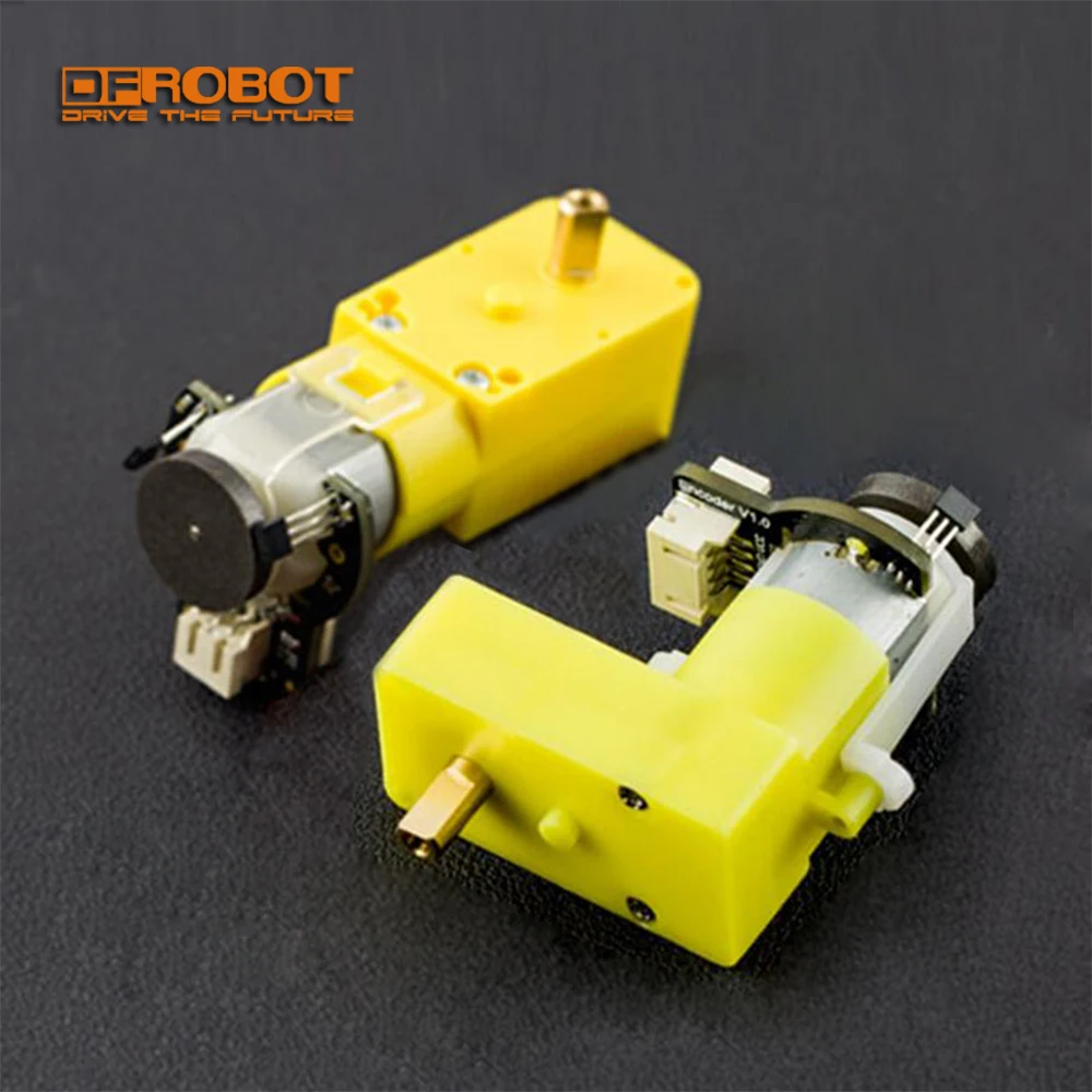 DFRobot-6V-160rpm-Micro-TT-DC-Geared-Motor-0-2kg-with-120-1-Gearbox ...