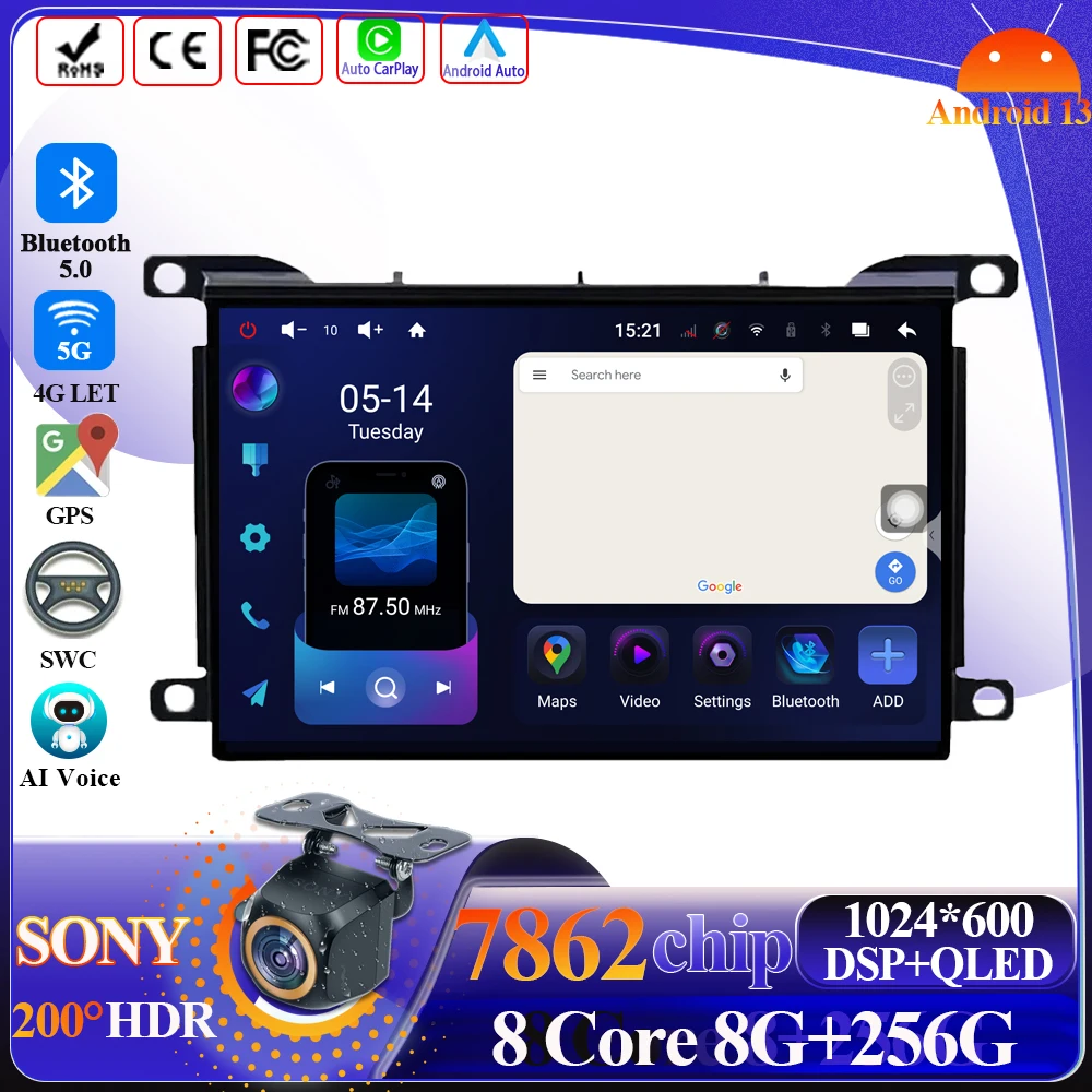 Carplay-Android-Car-Radio-For-Citroen-DS5-2011-2012-2013-2014-2015-2018 ...