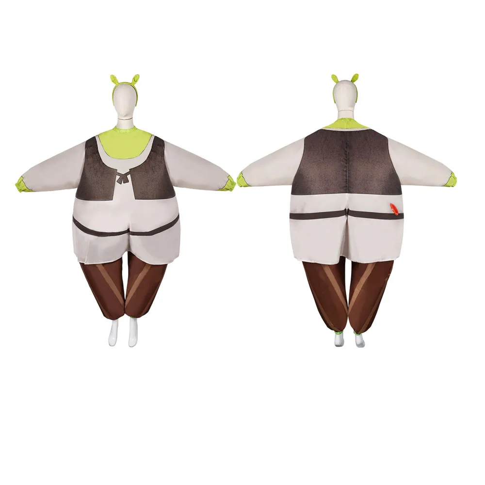Shrek-Cosplay-Party-Traje-Infl-vel-Halloween-Carnival-Suit-Hair-Band ...