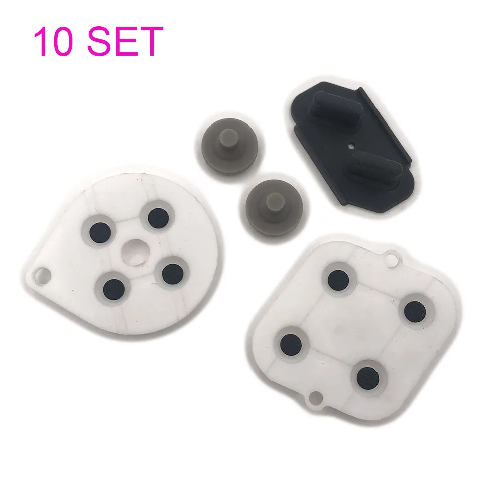 10Set-Replacement-Controller-Gamepad-Conductive-Rubber-Buttons-Pad ...