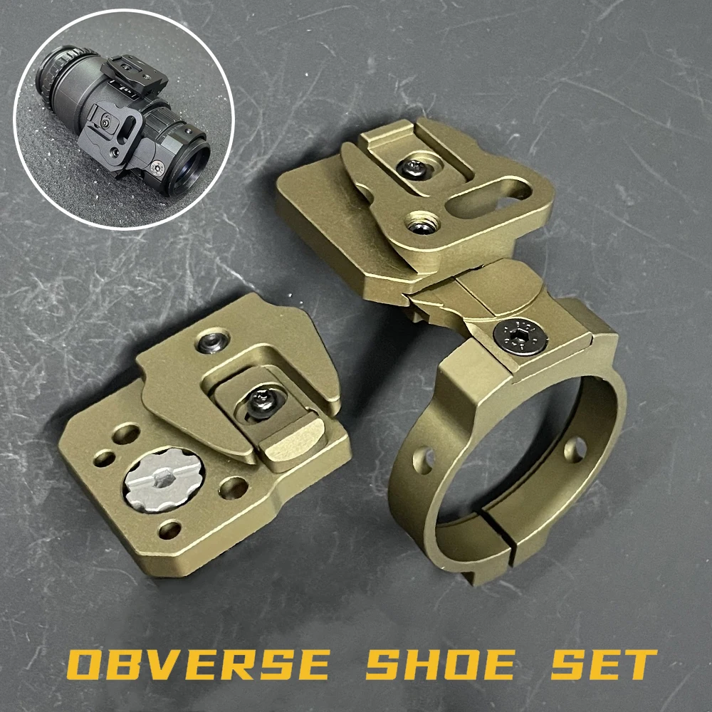 Aluminum-PVS-14-Dovetail-Shoes-Obverse-Shoe-Set-for-Monocular-Binocular ...