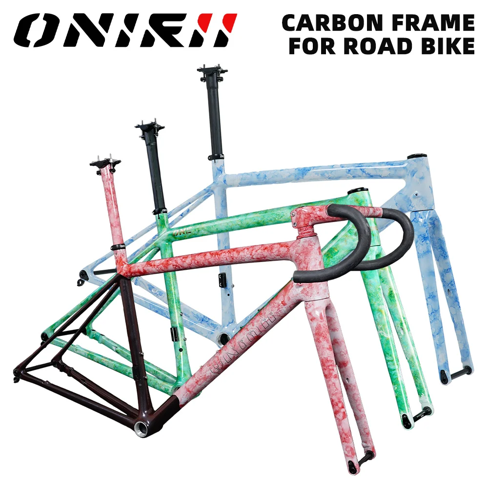 Carbon-Bike-Frame-Road-with-Fork-47-50-54-56cm-700C-Super-Light-826g-1 ...