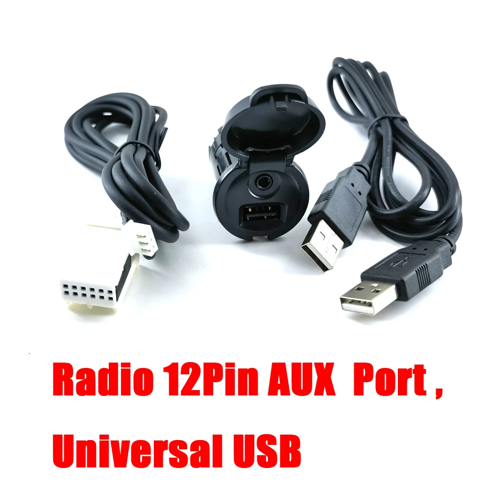 Biurlink-DIY-AUX-USB-Switch-Cable-For-Peugeot-Citroen-Car-RD4-RD45 ...