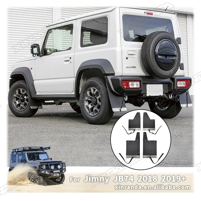 Mudguard-Auto-Mud-Flaps-for-Suzuki-Jimny-JB74-JB74W-2019-2020-2021-2022 ...