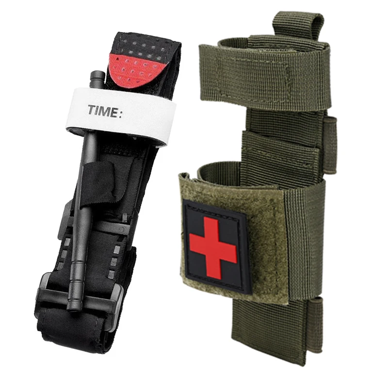 Tourniquet-First-Aid-Kit-Nylon-Molle-Waist-Bag-Survival-Gear-Scissor ...