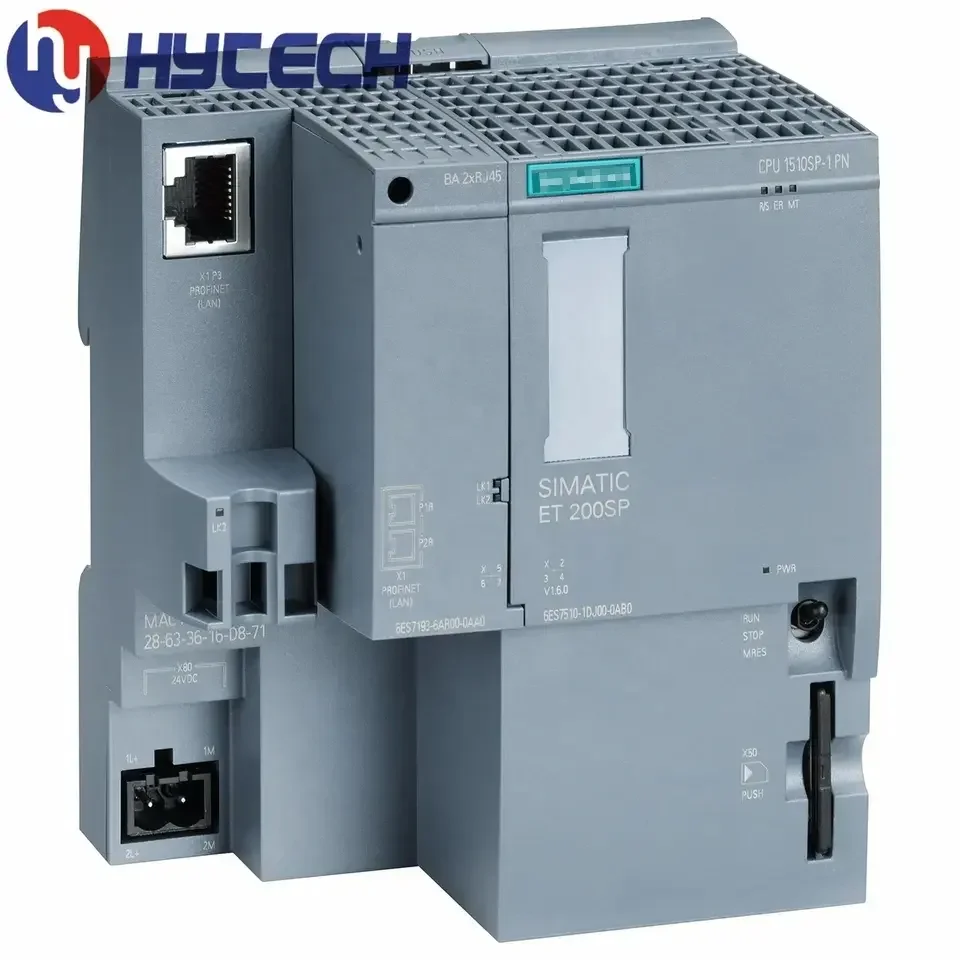 HYTECH PLC 컨트롤러, SIMATIC DP CPU 1510SP-1 PN 모듈, 6ES7510-1DJ01-0AB0, ET ...