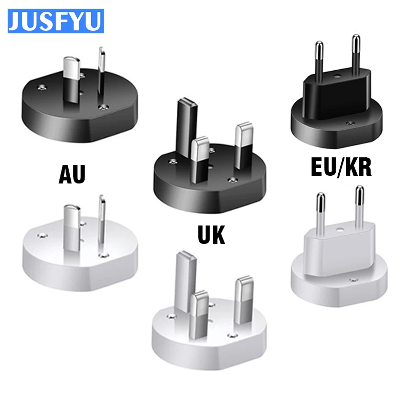 Eu/Au/Uk/Kr Plug Adapter Converter Oplader 48W 65W 100W Charger Adapter Us eu Au Uk Vervangbare ...