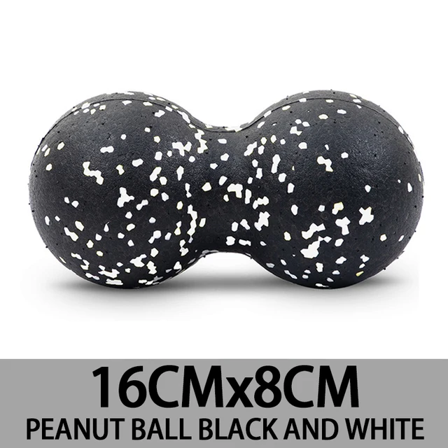 Round Massage Ball Double Lacrosse Self Massage Roller Deep Tissue Tool ...