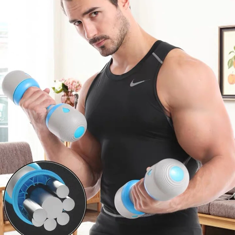 multifunctional adjustable weight Portable dumbbells unisex household ...
