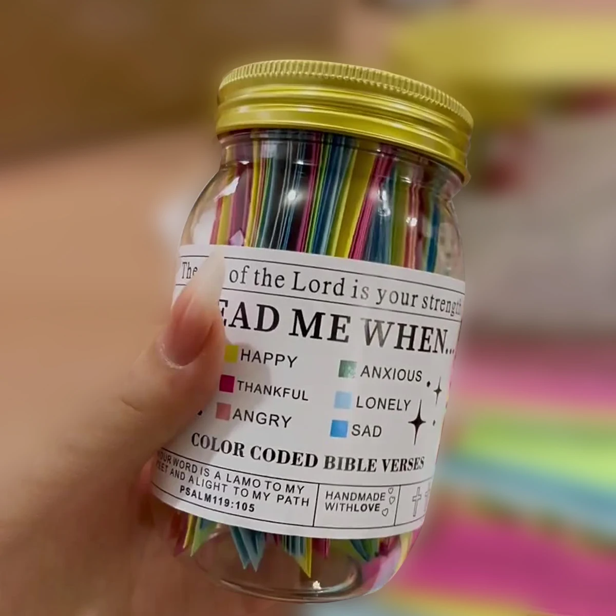 Feelings Bible Verses Jar | Christian Marketplace, Shop Christian gifts ...