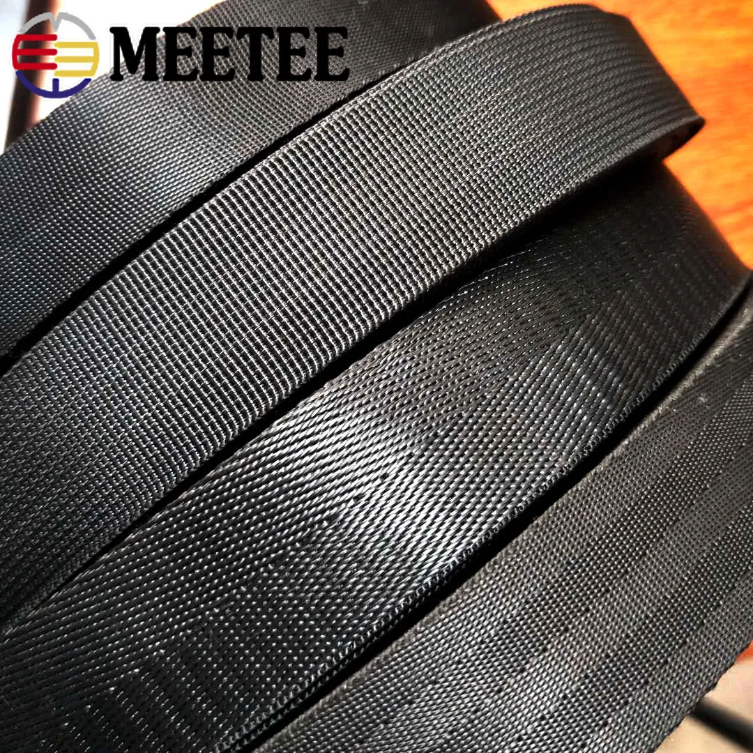 Nylon Band Webbing Strap | Strap 5m Nylon Webbing | Black Ribbon Strap ...