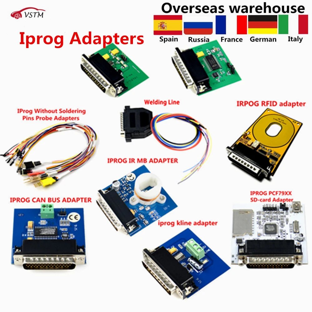A+ Quality IPROG Adapter For IPROG+ IProg V86 Programmer Replacement ...