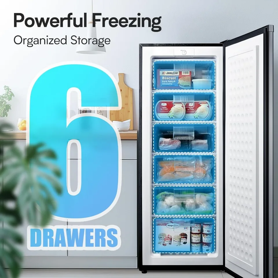 7 Cu Ft Upright Freezer
