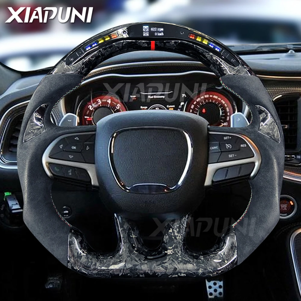 Steering Wheel Fit For Dodge Challenger SRT 2015-2024 Shift LED ...