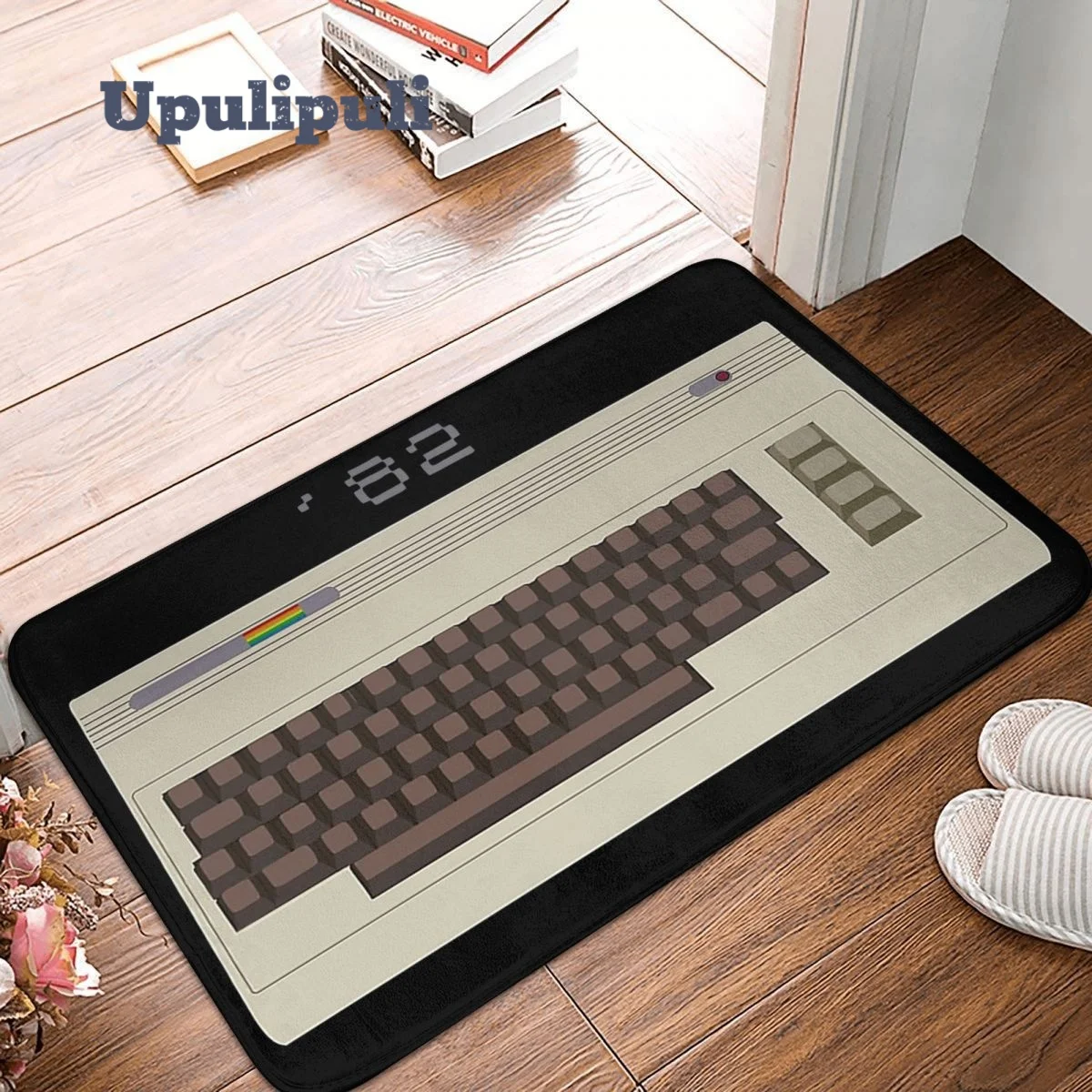 Retro-Commodore-64-Doormat-Flannel-Rug-Anti-Slip-C64-Amiga-Computer ...