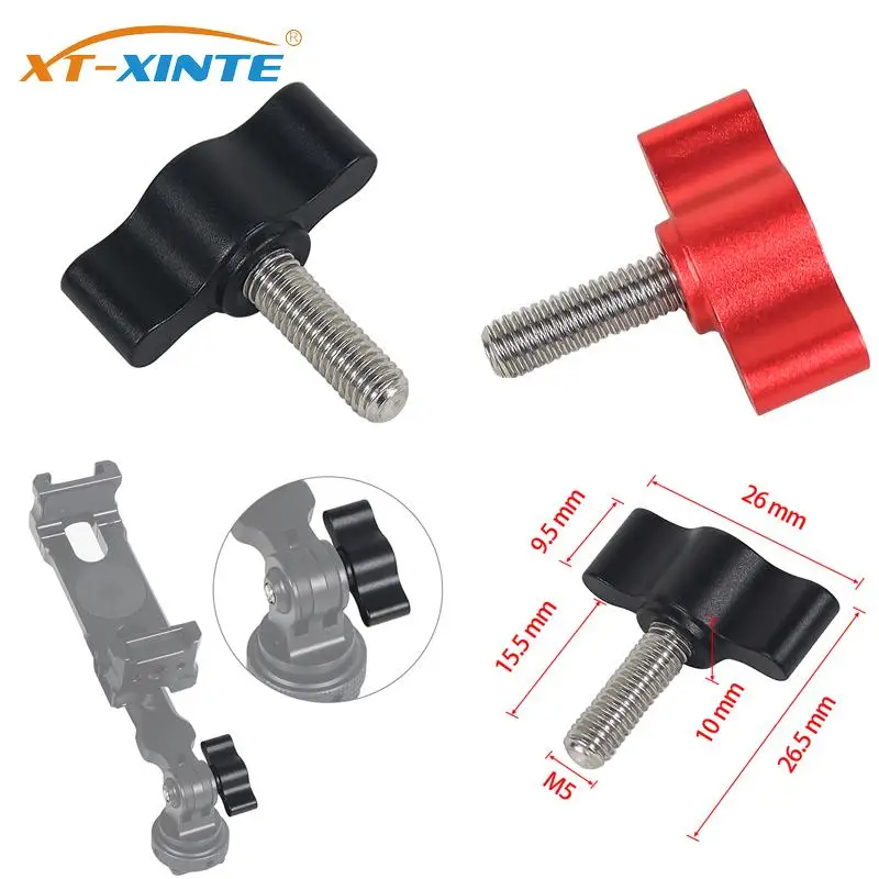 Aluminum-Alloy-Screw-T-Head-Thumb-M5-Thread-Bolt-15-5mm-18mm-Handle ...