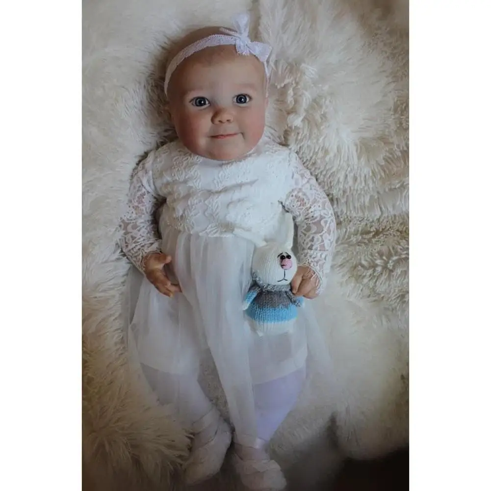 Buy HLSH Newborn Baby Dolls, 22 Inch Rebirth Doll, PVC Free Reborn ...