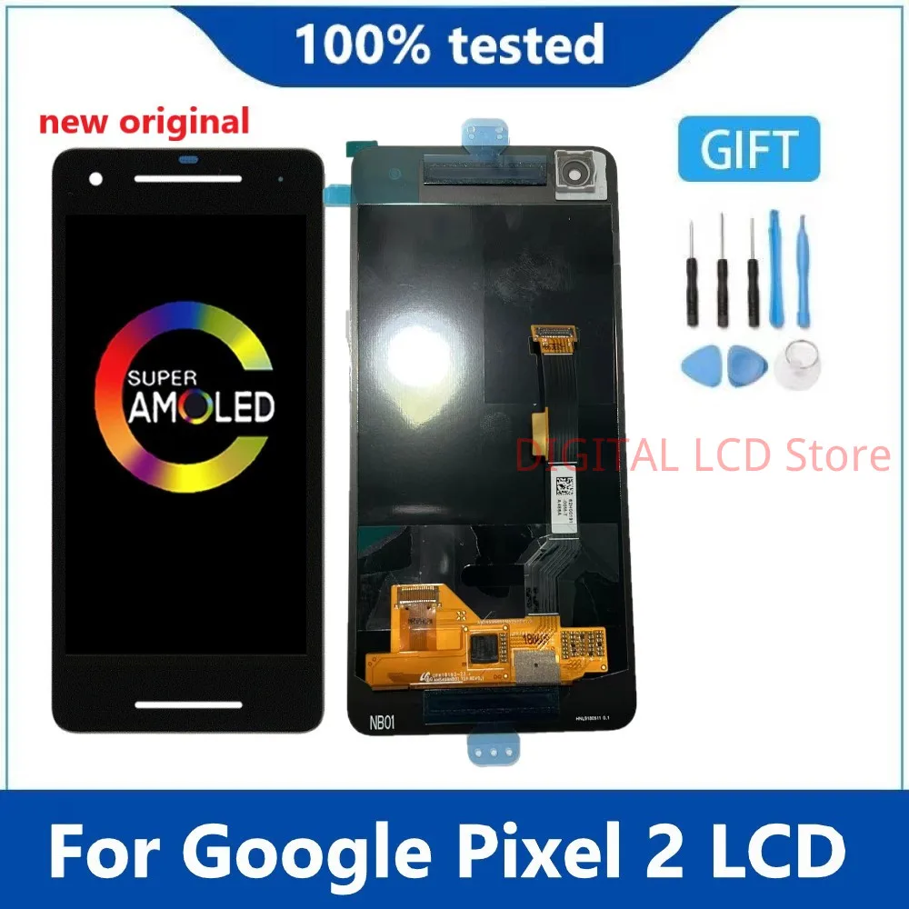 Original-For-Google-Pixel-2-LCD-Display-With-Touch-Screen-Tested-5-0 ...