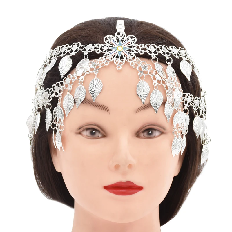 Bohemian-Bl-tter-Frauen-Haarb-nder-Vintage-Ethnische-Gypsy-Quasten-Gl ...