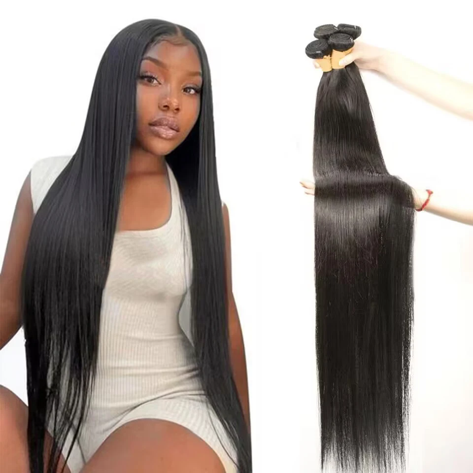 28-30-32-34-36-38-40-pulgadas-mechones-de-pelo-liso-brasile-o-100 ...