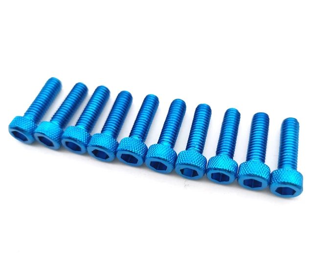 10pcs colorful universal 6MM racing motocross part kit fairing dirt pit ...