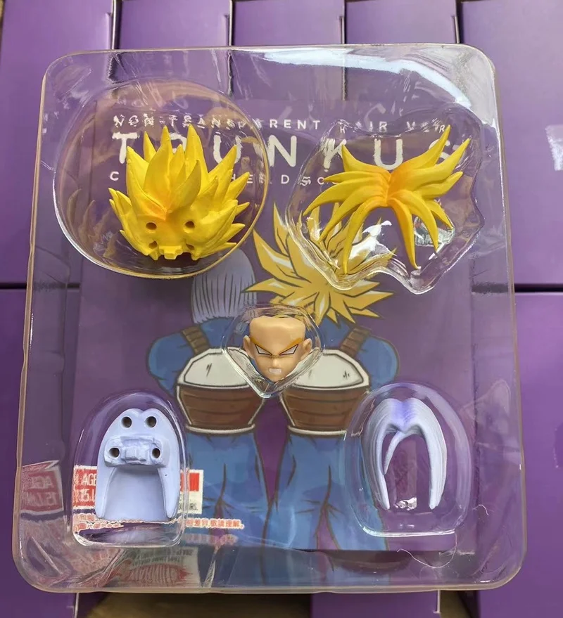 Ko-Demoniacal-Fit-Dragon-Ball-Z-Trunks-juego-de-escultura-de-cabeza ...