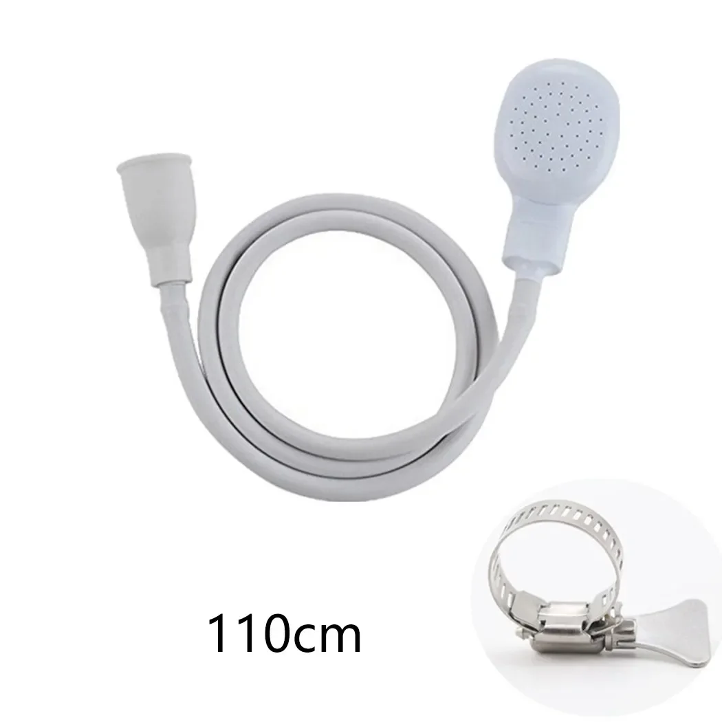 Long-Lasting-Rubber-Push-On-Shower-Hose-Head-For-Single-Tap-Spray-Mixer ...