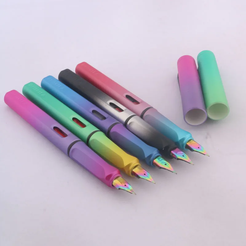 High-quality-brand-fashion-color-Gradient-EF-Nib-BLUE-purple-aurora ...