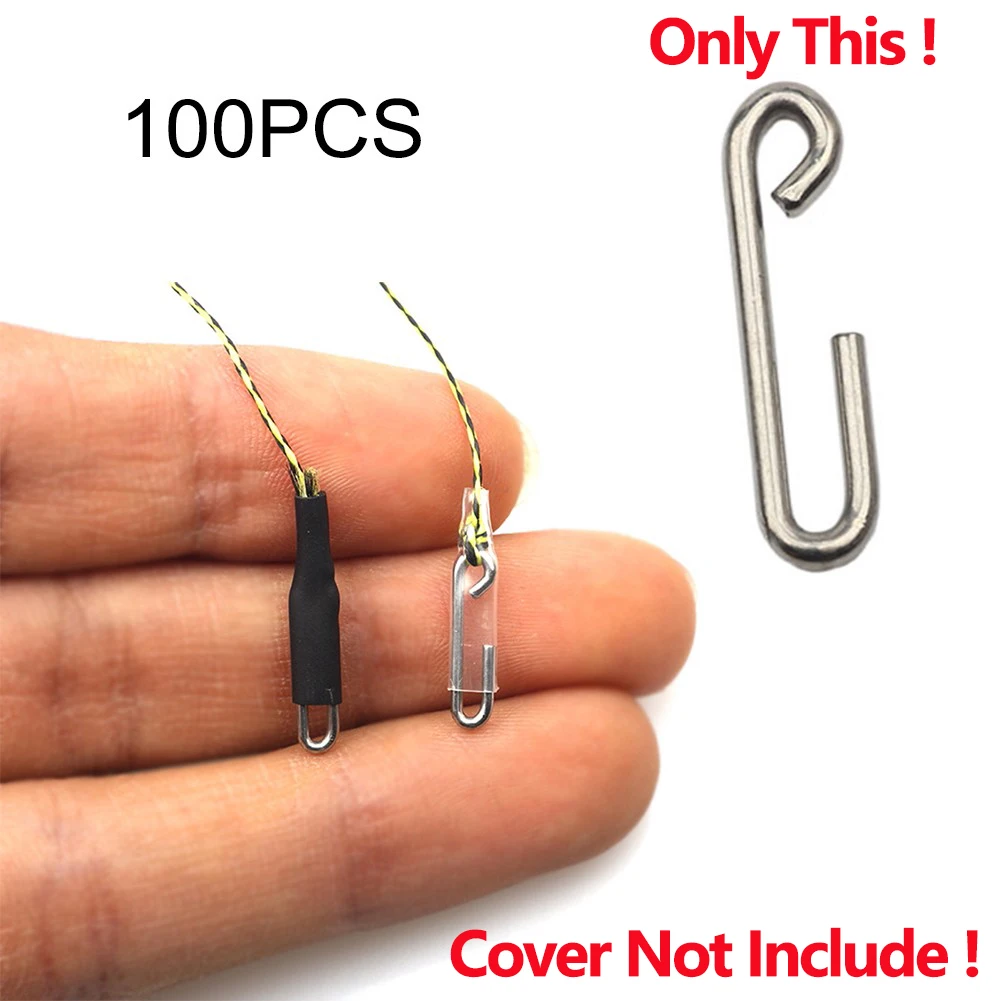 100x-Clip-Fishing-Hook-Lure-Connector-Quick-Change-Snap-Tackle ...