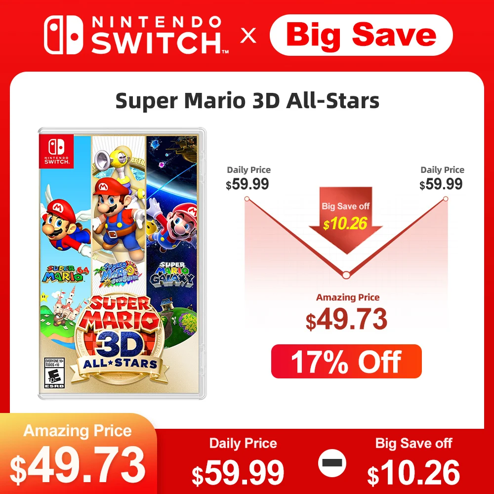 Super-Mario-3D-All-Stars-Collection-Nintendo-Switch-Game-Deals-100 ...