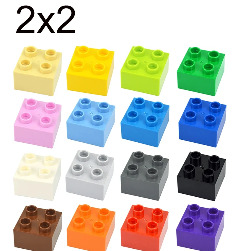 10Pcs-Big-Size-Building-Blocks-2X2-Dot-Large-Particles-Figures-2-2 ...
