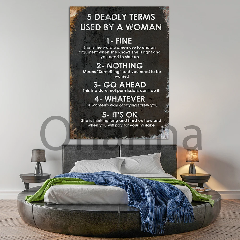 Deadly Terms Used By A Woman