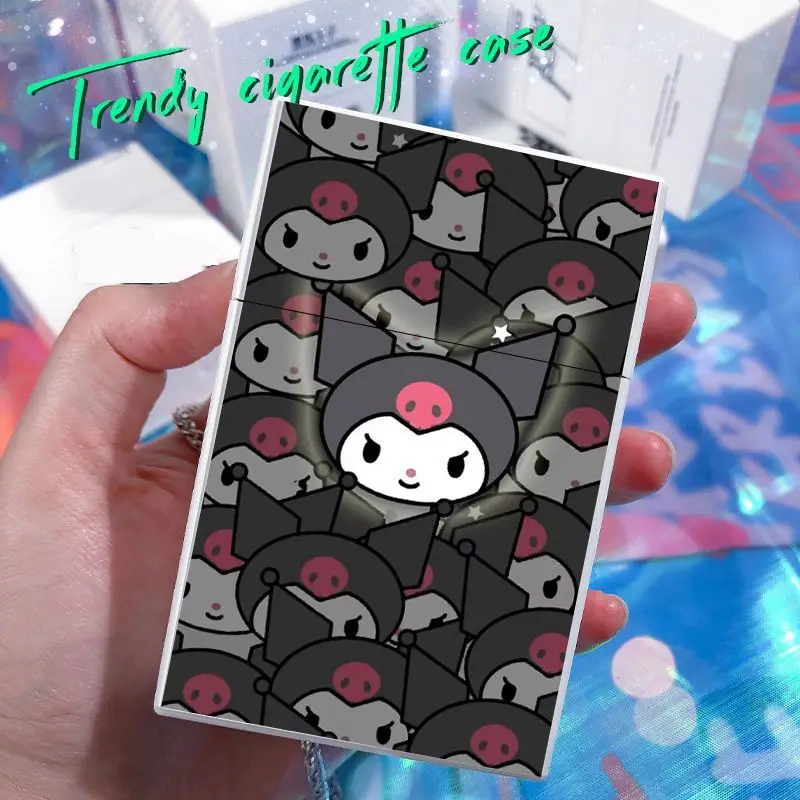 Estuche-de-cigarrillos-Kawaii-Sanrio-Kuromi-Anime-Cartoon-Hello-Kitty ...