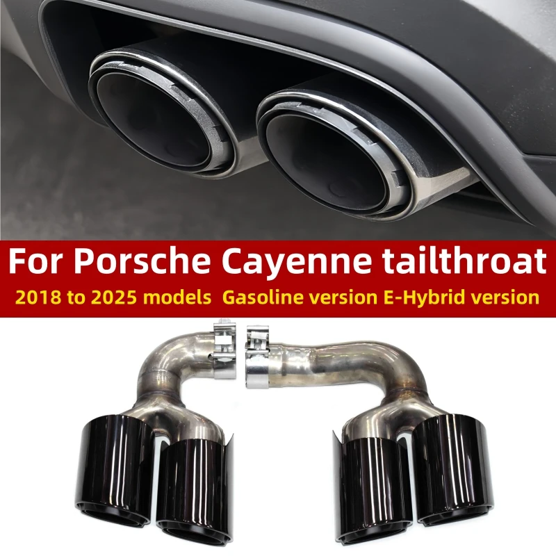 For Porsche Cayenne 9Y0 tailpipe, 2018 to 2024 model E-Hybrid version ...
