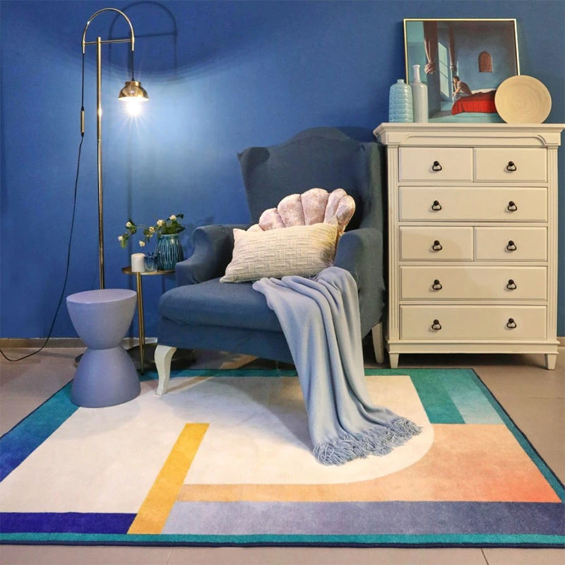 Roman Style Living Room Decoration Carpet Retro Large Area Carpets Art ...