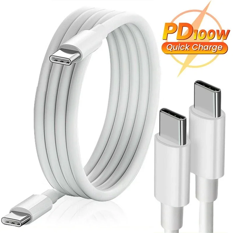 PD-100W-60W-USB-C-to-C-Cable-Fast-Charge-Data-Cable-For-Macbook-iPad ...