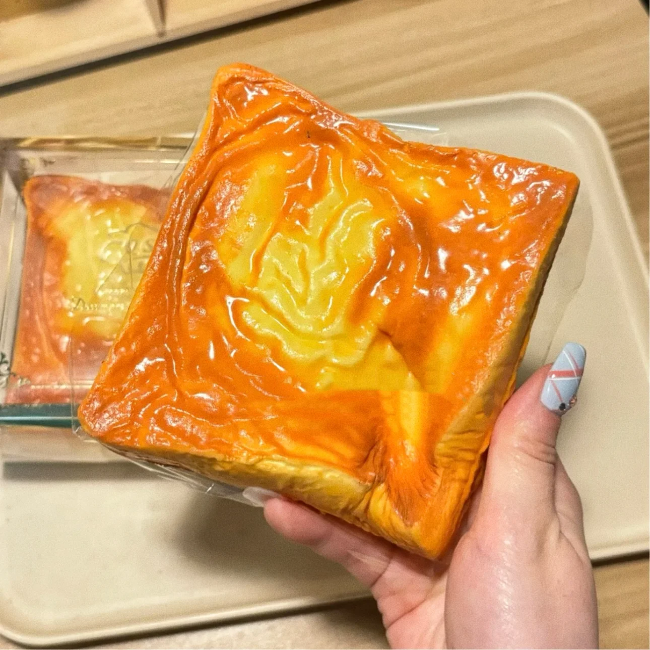 Squishy-Toy-Slow-Rising-Lava-French-Toast-Roasted-Cheese-Toast-Bread ...