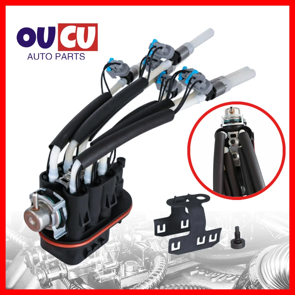 New Spider Fuel Injector Fj503w/retaining Bracket Scpi To Mpfifj10565 ...