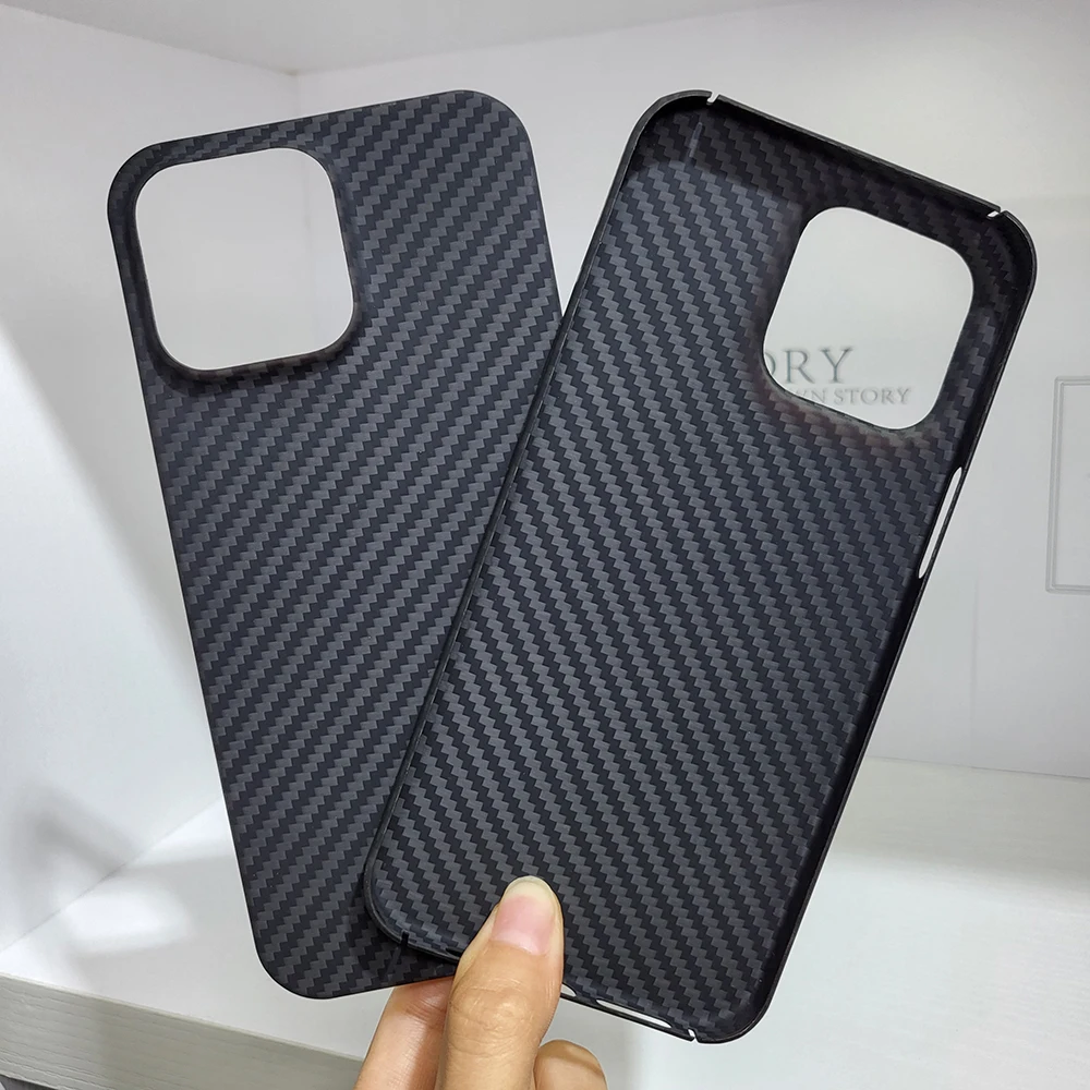 Real-Carbon-fiber-case-For-iPhone-14-15-Pro-Max-Genuine-Carbon-fiber ...